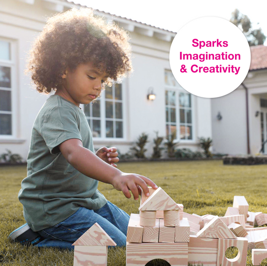 Wood-Like Edu-Blocks, 1 3/8'' – Edushape