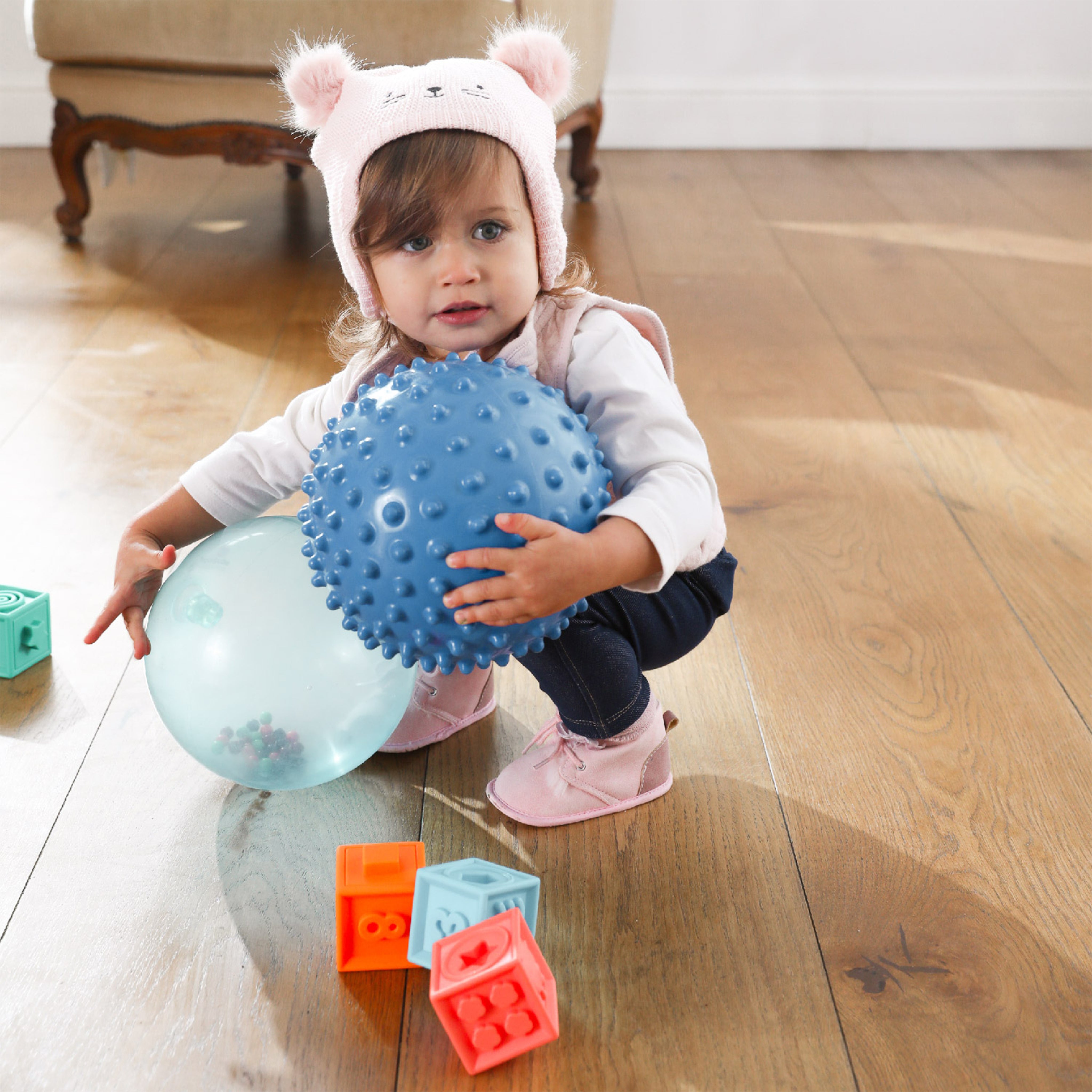 Rainbow Soft Ball, Sensory Ball by Edushape