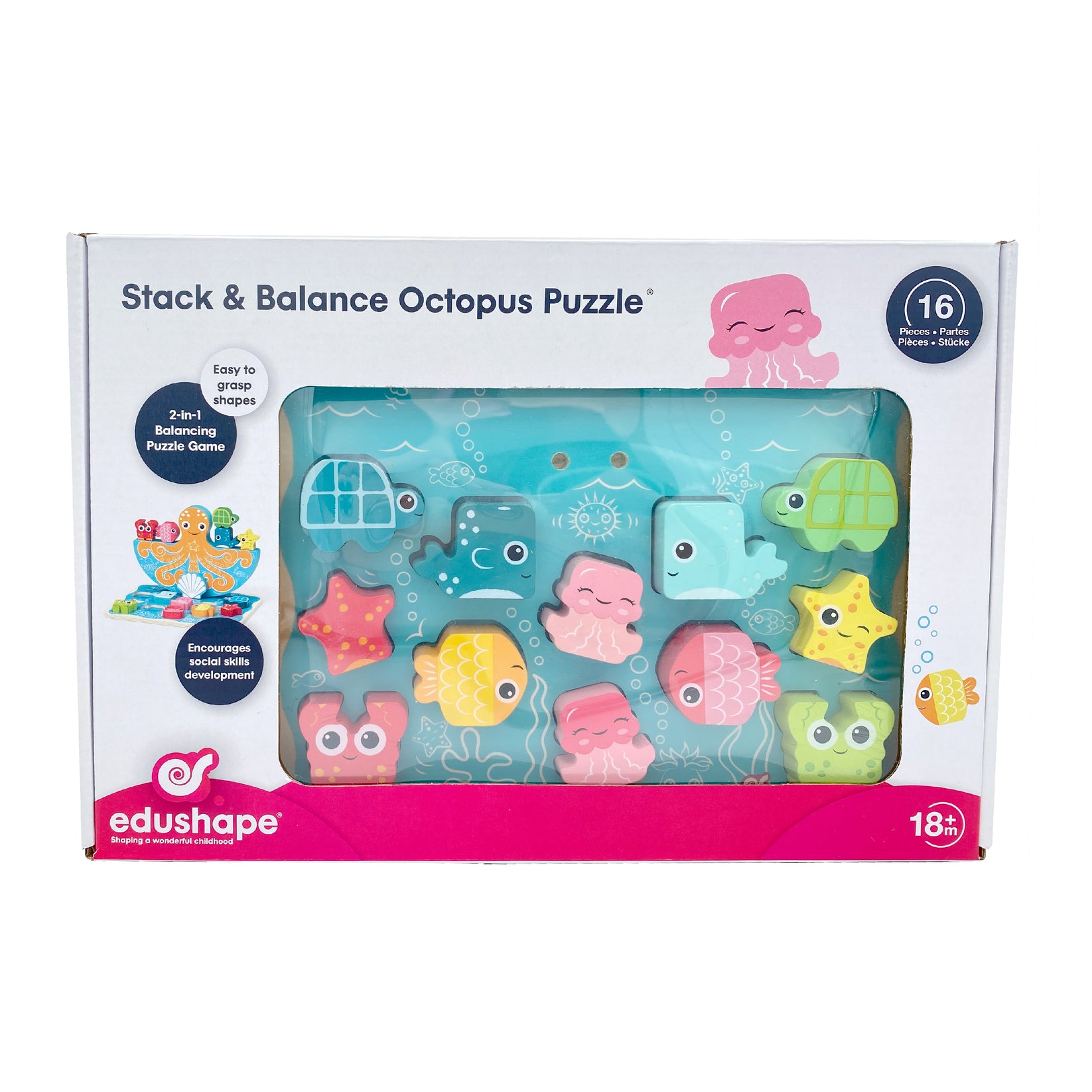 Stack and Balance Octopus Puzzle – Edushape