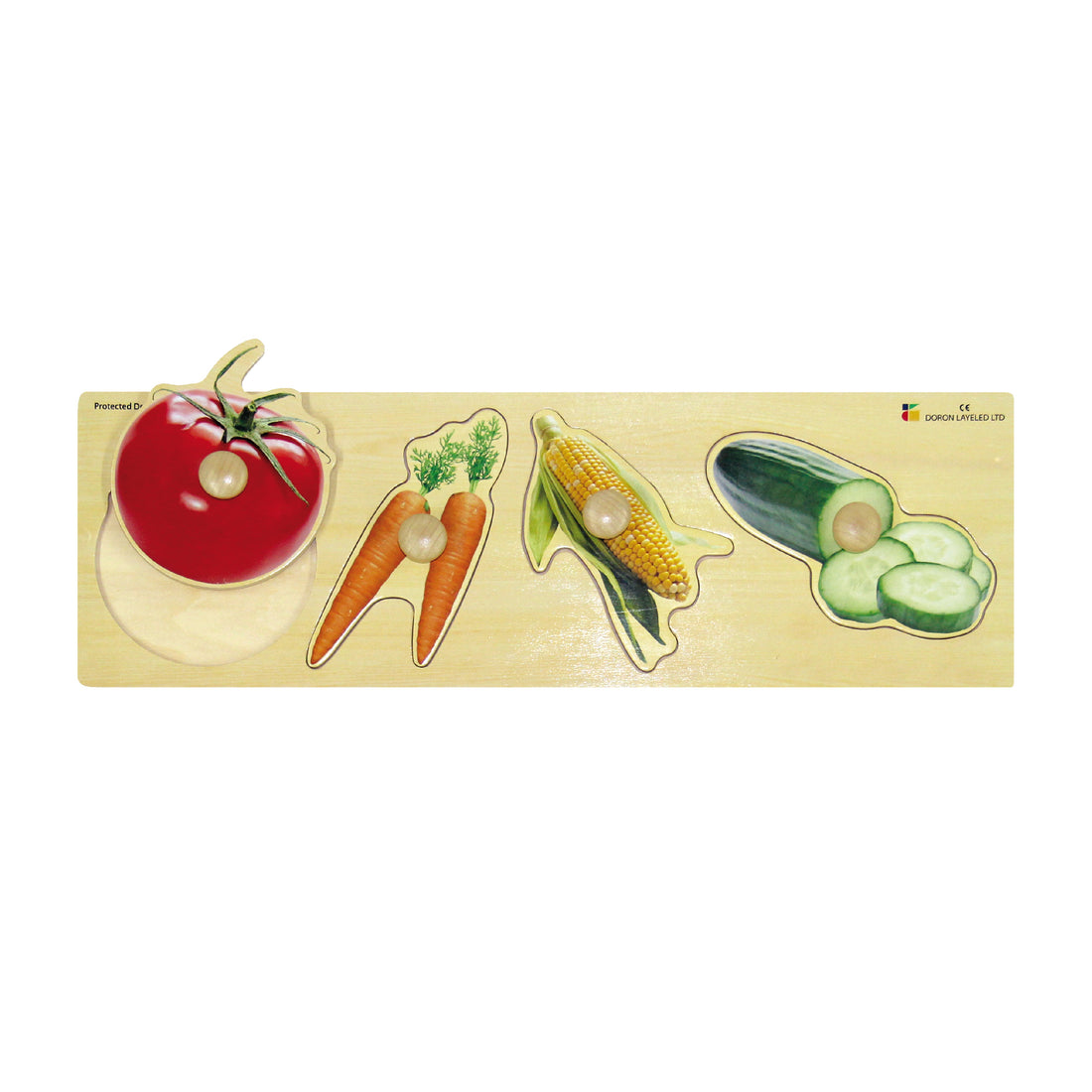Vegetables, Giant Puzzle – Edushape