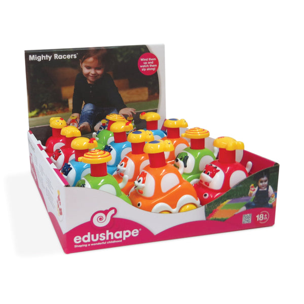 Mighty Racers, 12 pc – Edushape